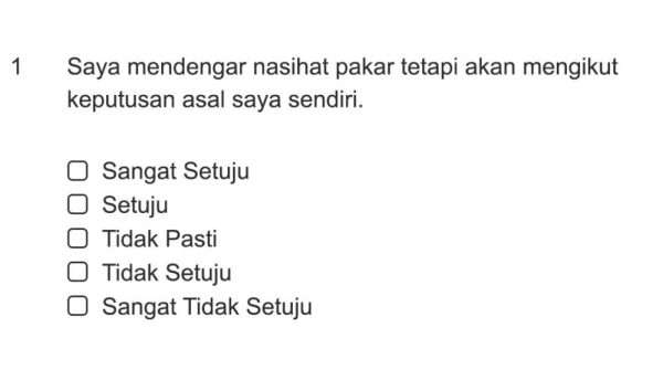 Saya mendengar nasihat pakar tetapi akan mengikut keputusan asal saya ...