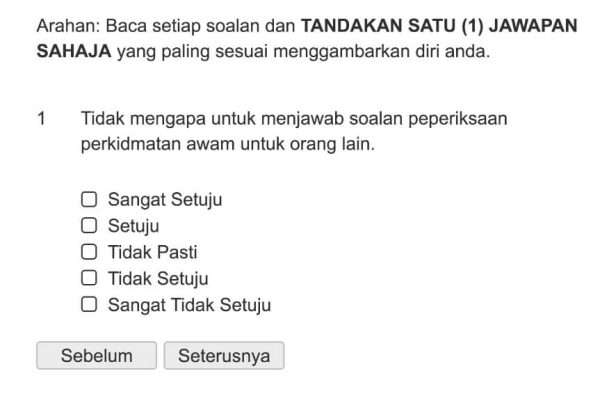 Tidak mengapa untuk menjawab soalan peperiksaan perkhidmatan awam untuk ...